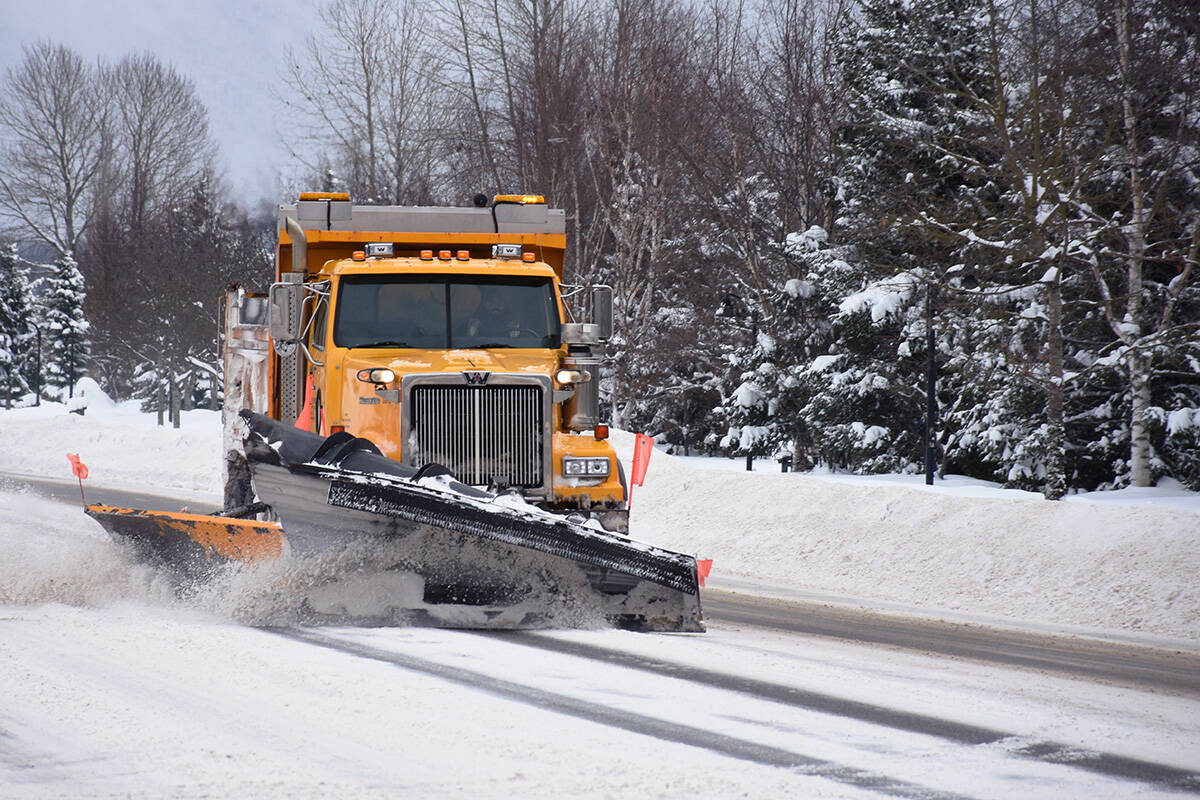 Saanich crews work around the clock to tend to winter weather ...
