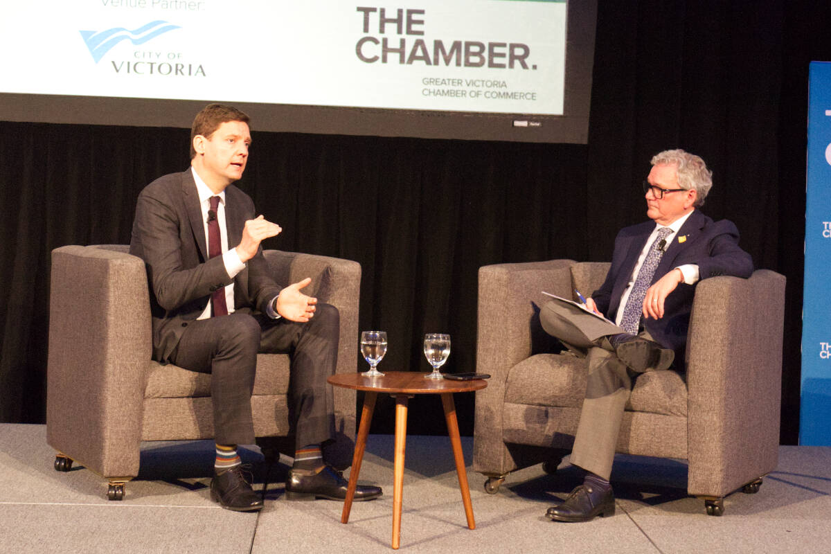B.C. Premier questioned on public safety at Greater Victoria Chamber of ...