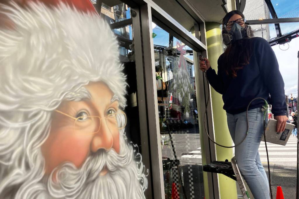 Greater Victoria winter window art paints a picture beyond Christmas ...