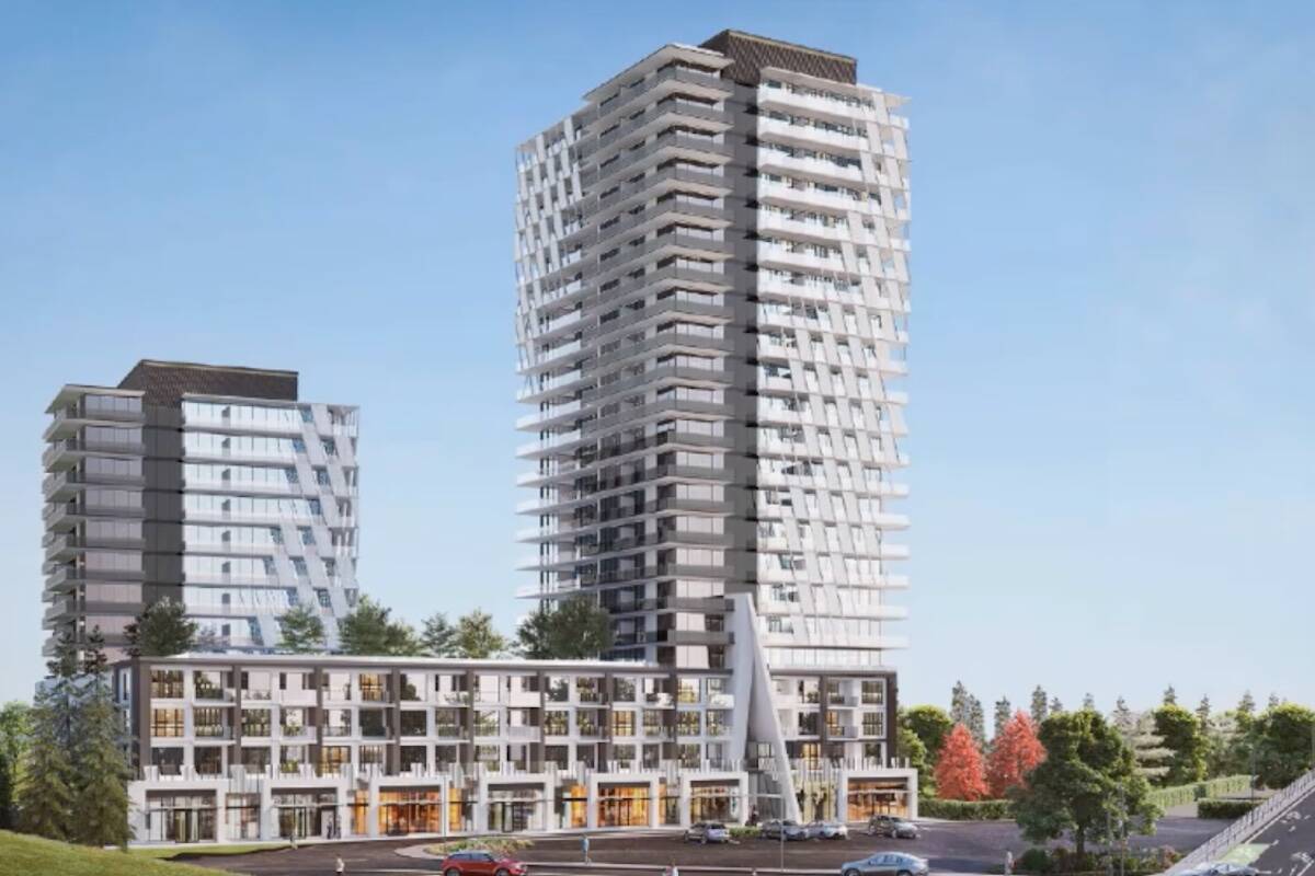 Plans for downtown Langford highrise towers put on ice for second time ...